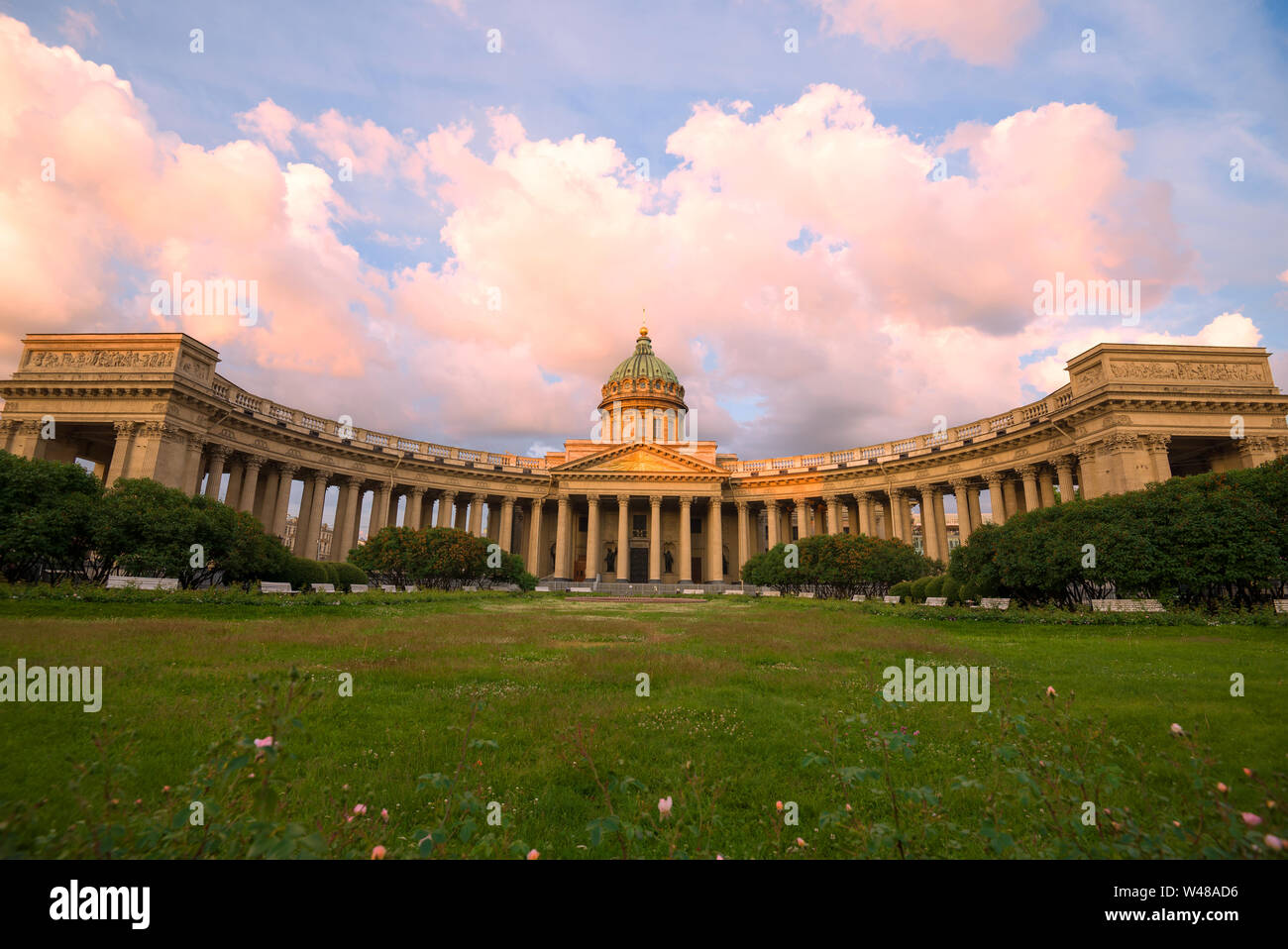 Kazansky cathedral hi-res stock photography and images - Alamy