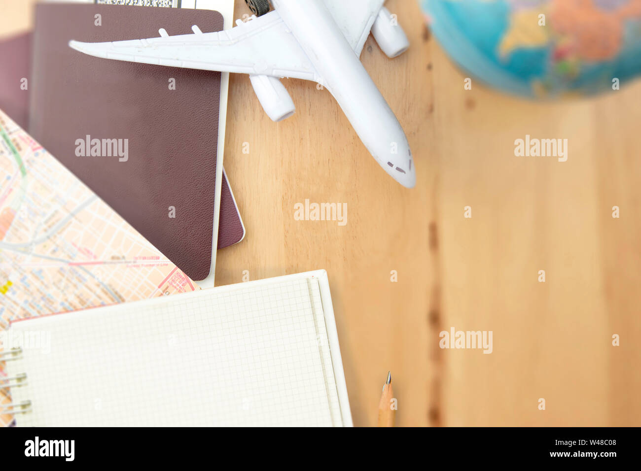 Air travelling concept passport hi-res stock photography and images - Alamy