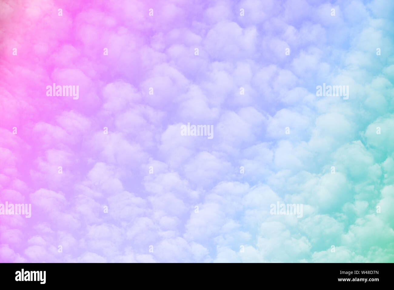 Colorful cloudy sky. Gradient color Stock Photo - Alamy