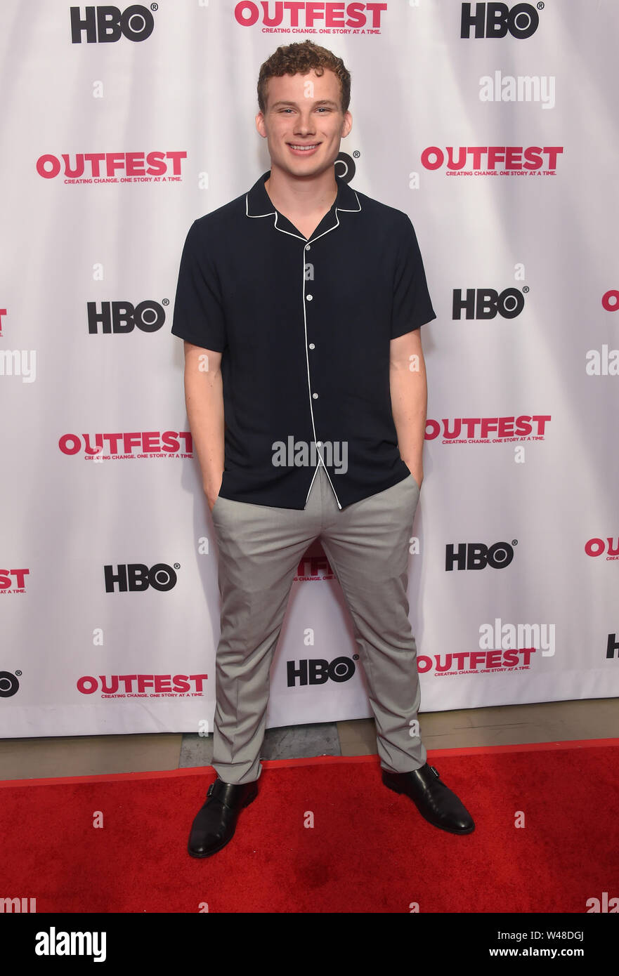 July 20, 2019 - Hollywood, California, USA - Christopher Gray arrives ...