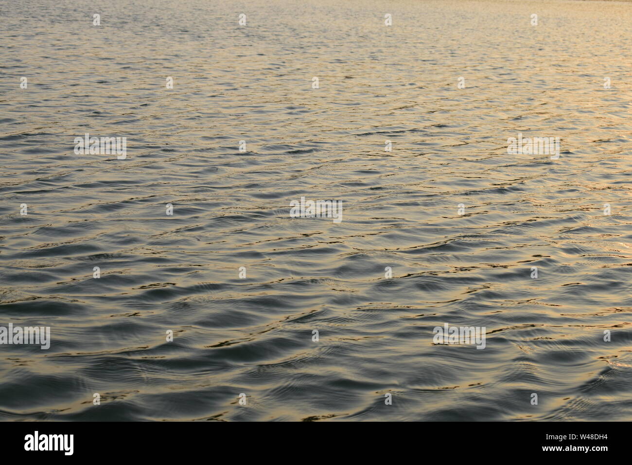 Calm ripples of water on surface of a lake Stock Photo - Alamy