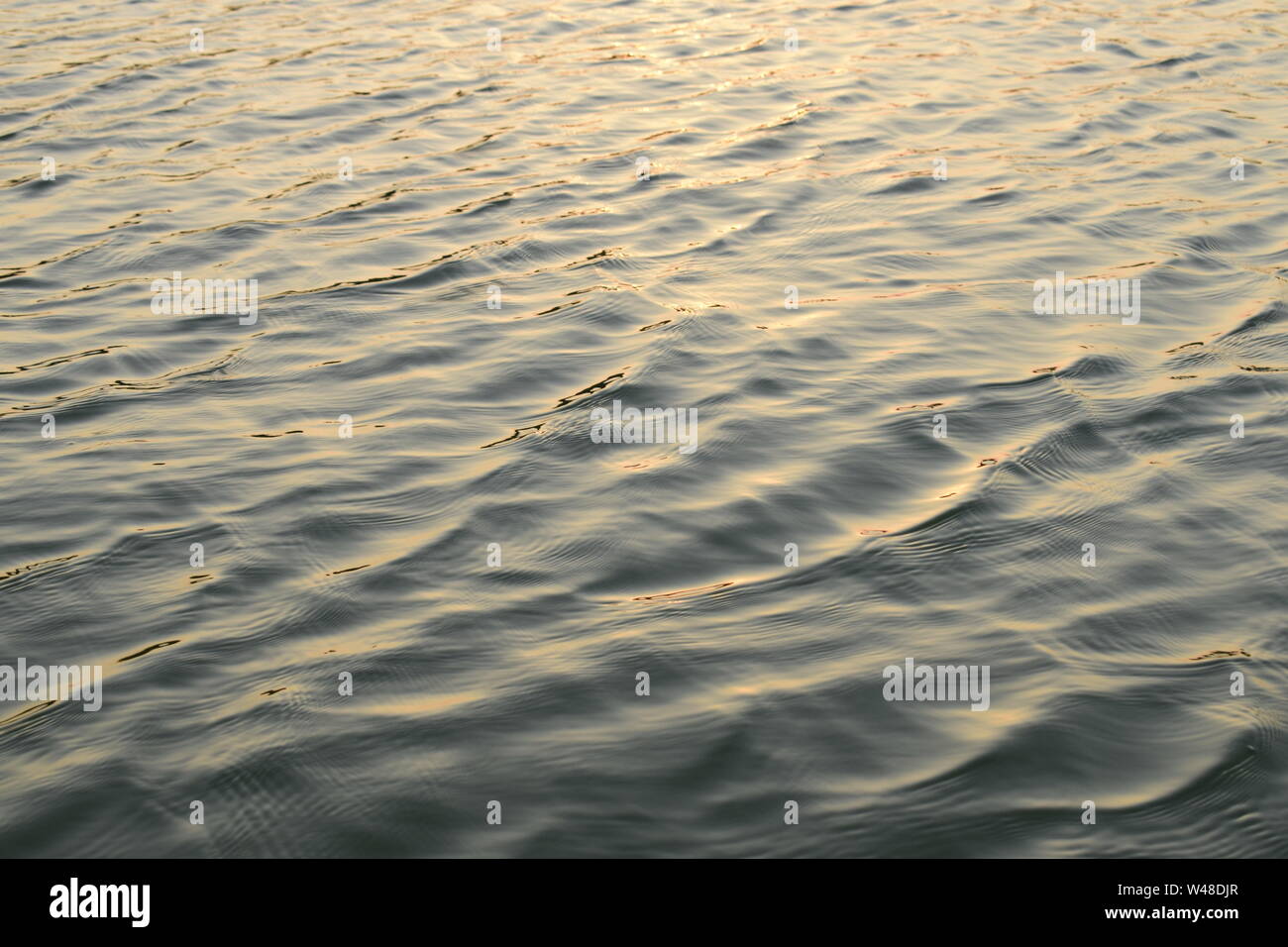 Calm ripples of water on surface of a lake Stock Photo - Alamy