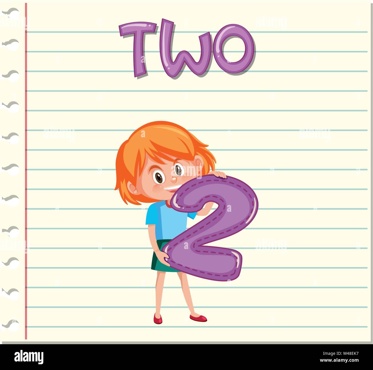 Number 2 clipart Stock Vector Images - Alamy