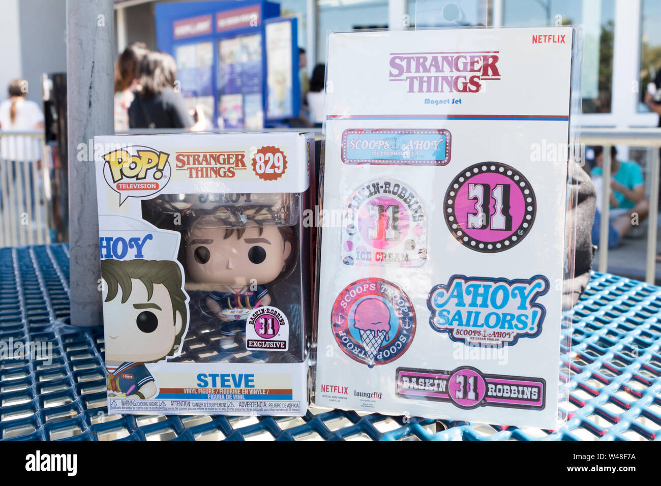 BURBANK, CALIFORNIA, USA - JULY 14, 2019: Netflix Stranger Things ...