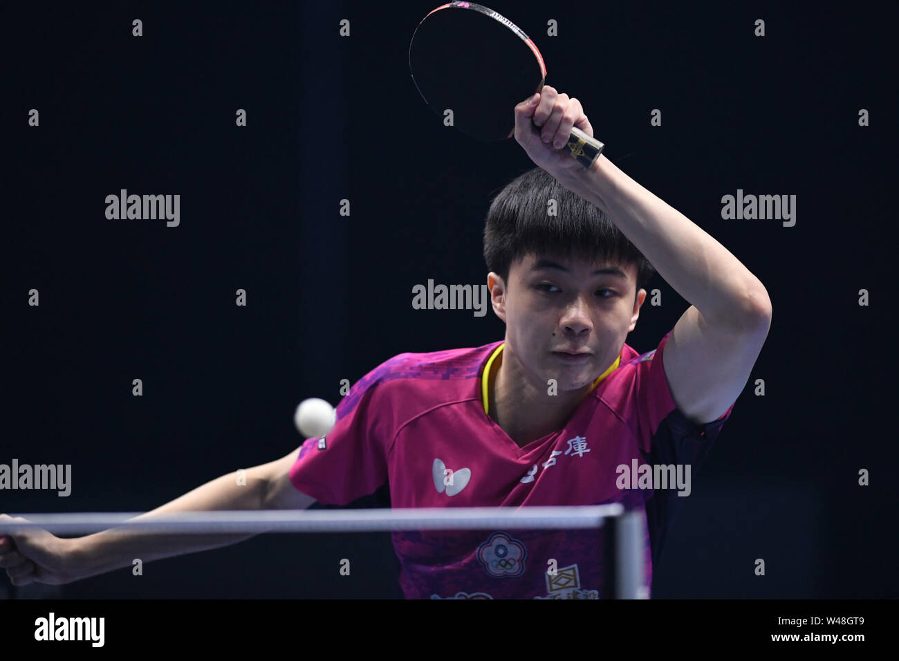 Johor Bahru, Malaysia. 21st July, 2019. Lin Yun-Ju of Chinese Taipei ...