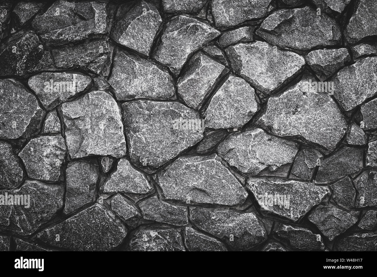 Gray pattern of stone wall background. Abstract gray grunge texture ...