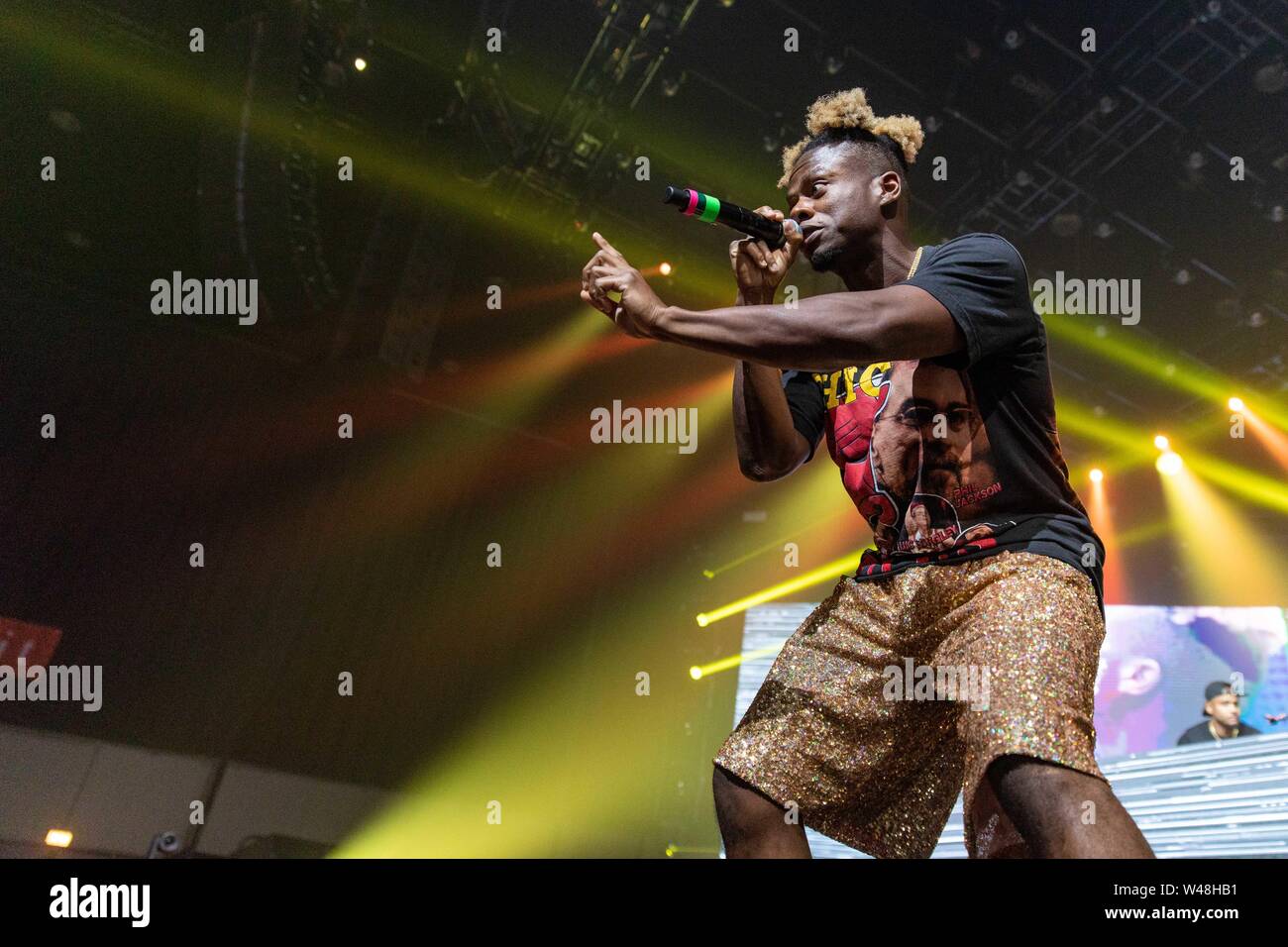July 20, 2019 - Twin Lakes, Wisconsin, U.S - Rapper TOBI LOU during ComplexCon at McCormick ...