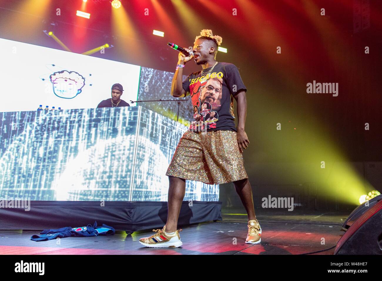 July 20, 2019 - Twin Lakes, Wisconsin, U.S - Rapper TOBI LOU during ComplexCon at McCormick ...