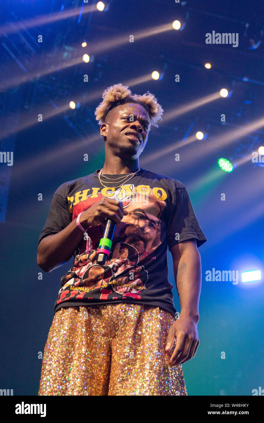 July 20, 2019 - Twin Lakes, Wisconsin, U.S - Rapper TOBI LOU during ComplexCon at McCormick ...