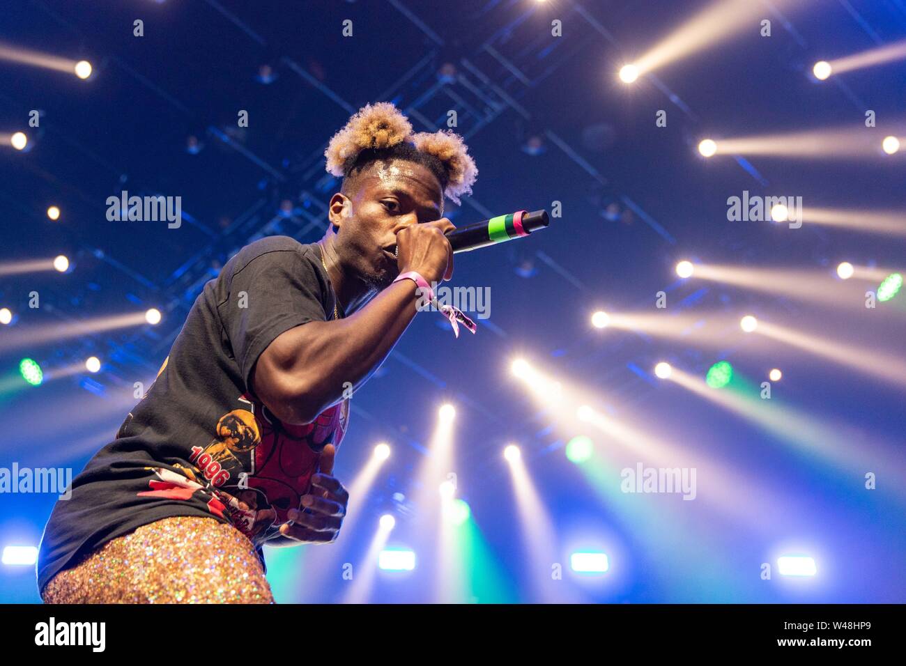 July 20, 2019 - Twin Lakes, Wisconsin, U.S - Rapper TOBI LOU during ComplexCon at McCormick ...