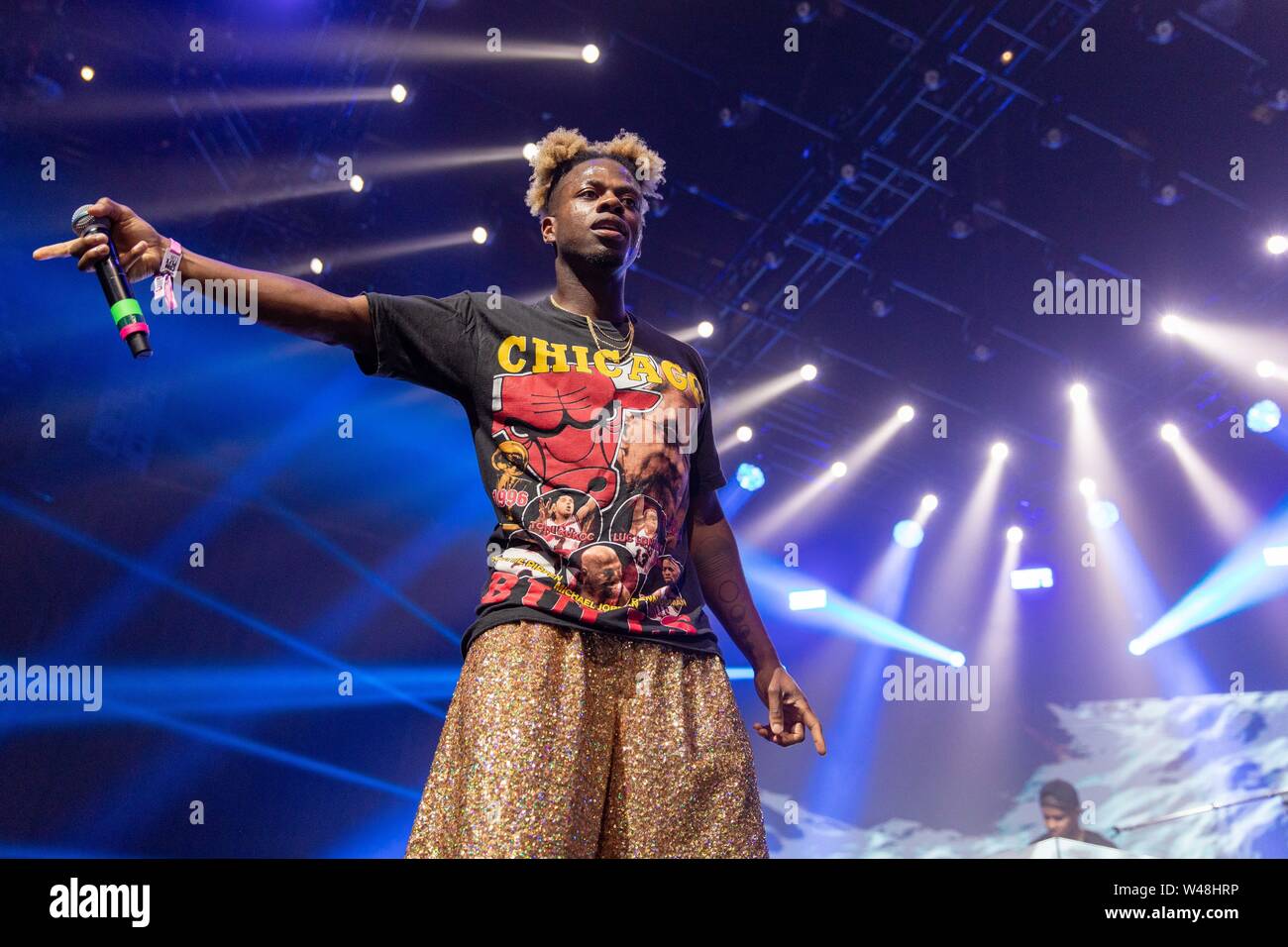 July 20, 2019 - Twin Lakes, Wisconsin, U.S - Rapper TOBI LOU during ComplexCon at McCormick ...