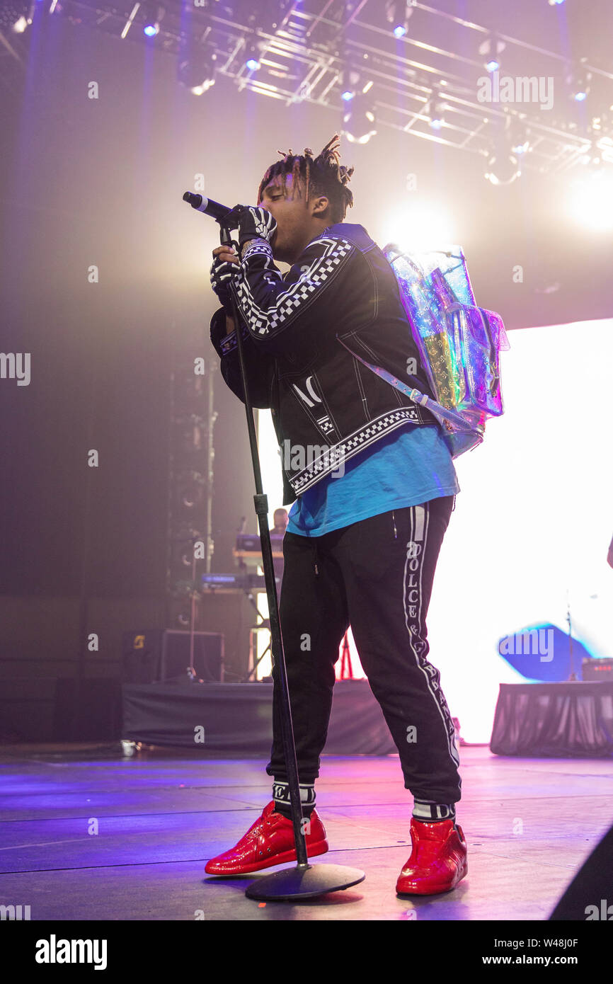 July 20, 2019 - Twin Lakes, Wisconsin, U.S - JUICE WRLD (JARAD HIGGINS) during ComplexCon at ...
