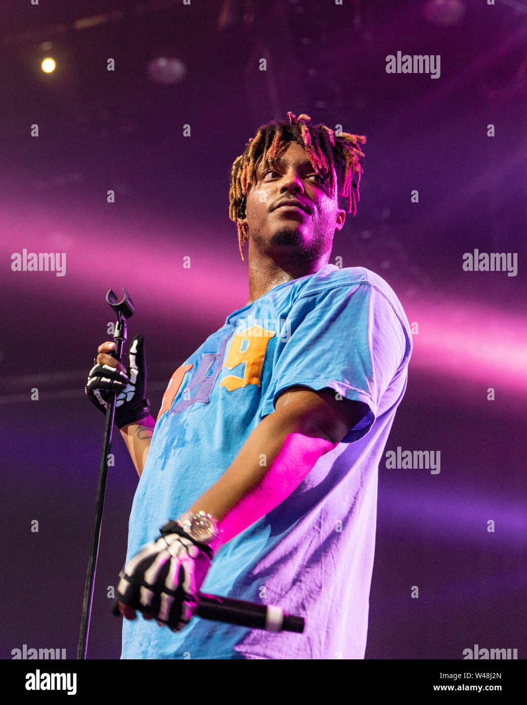 July 20, 2019 - Twin Lakes, Wisconsin, U.S - JUICE WRLD (JARAD HIGGINS) during ComplexCon at ...