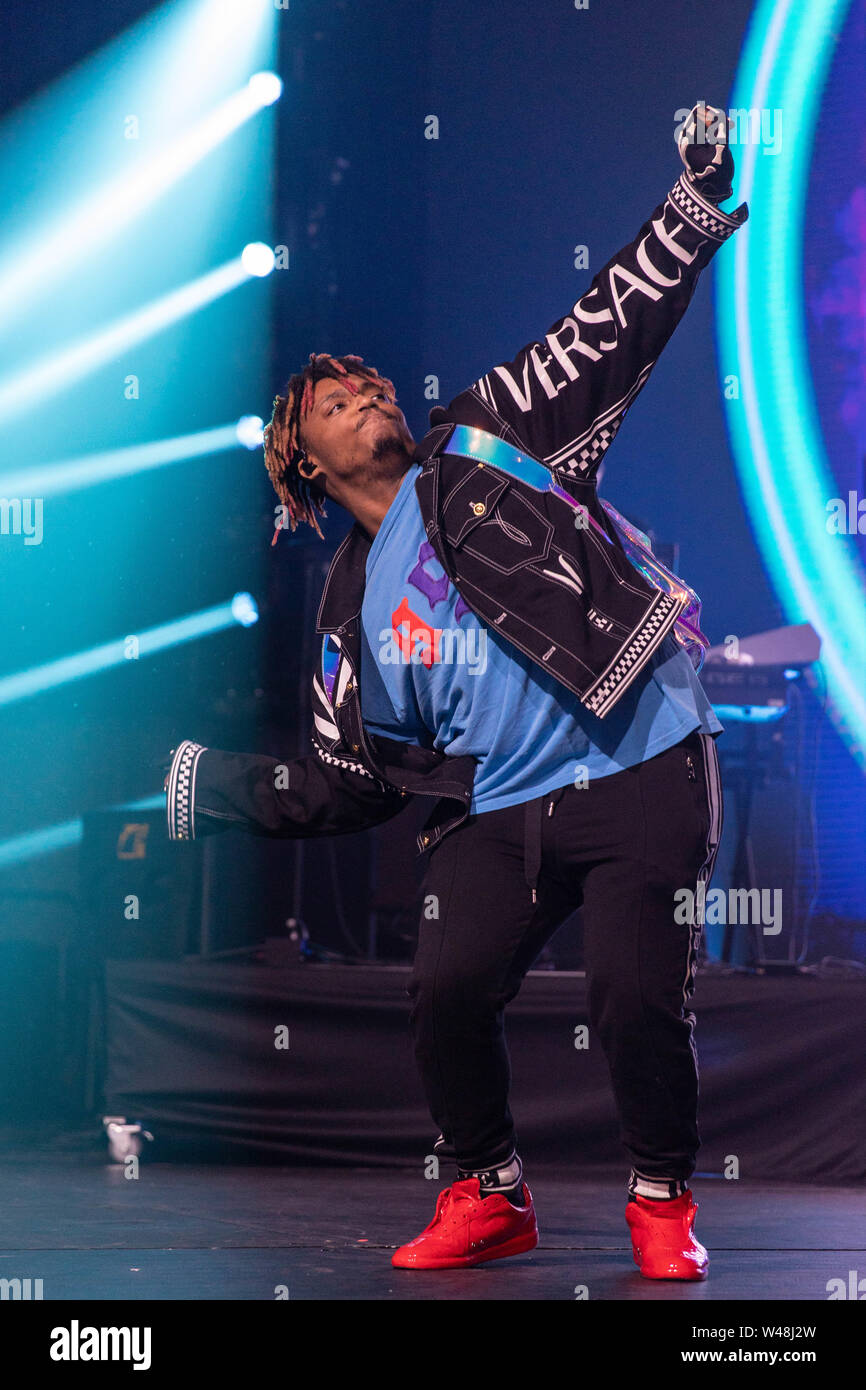 July 20, 2019 - Twin Lakes, Wisconsin, U.S - JUICE WRLD (JARAD HIGGINS) during ComplexCon at ...