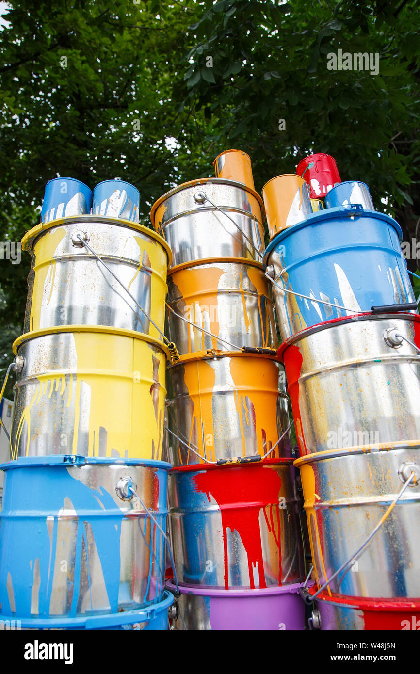 Home waste buckets hi-res stock photography and images - Alamy