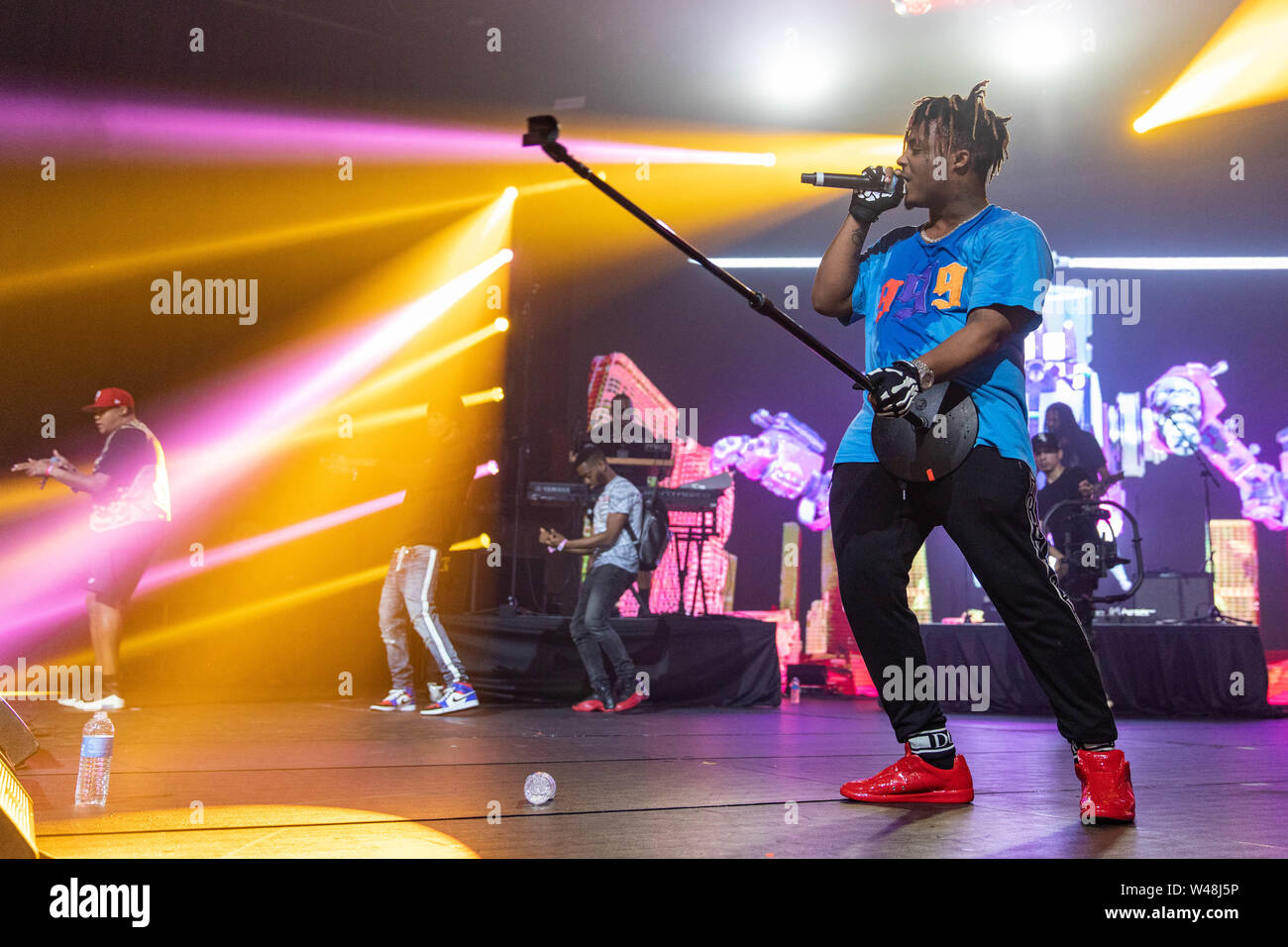 July 20, 2019 - Twin Lakes, Wisconsin, U.S - JUICE WRLD (JARAD HIGGINS) during ComplexCon at ...