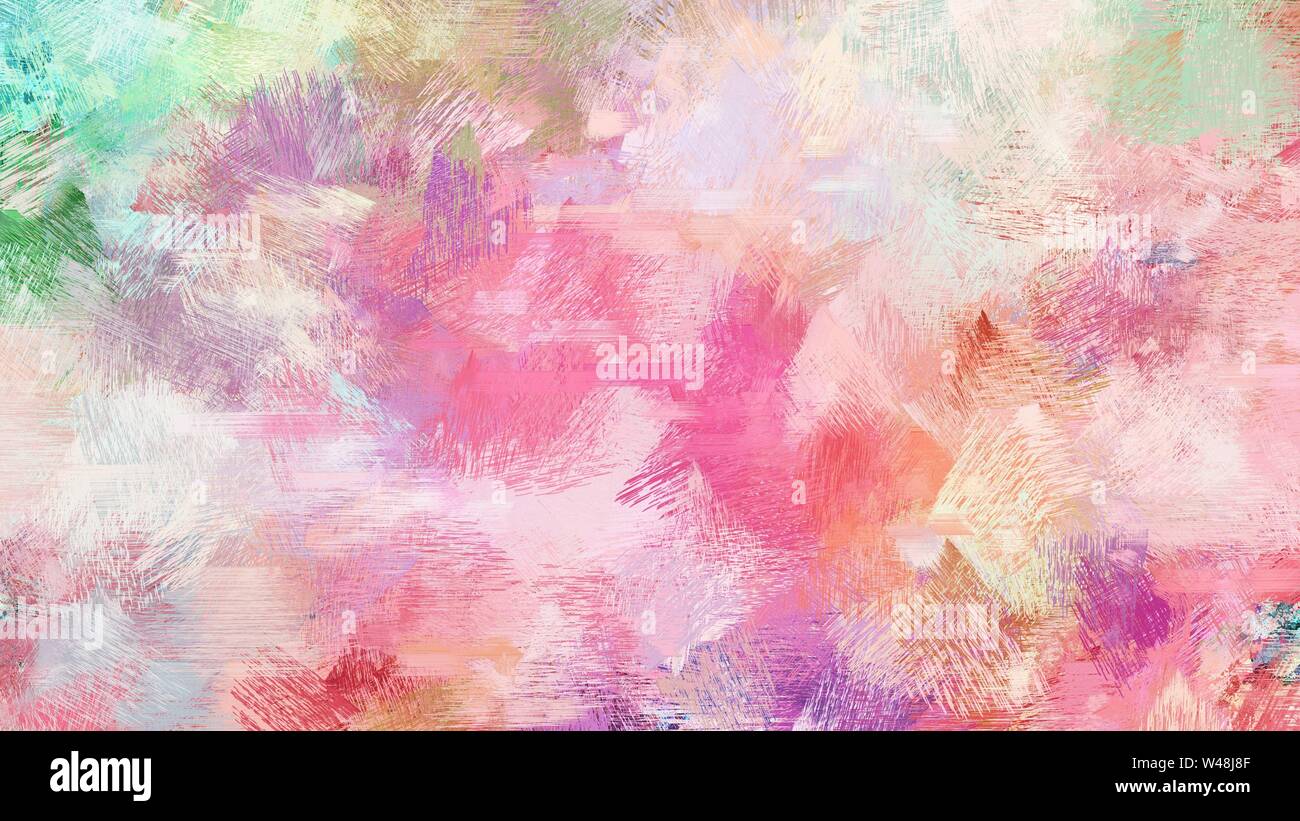 artistic illustration painting with baby pink, pale violet red and ...