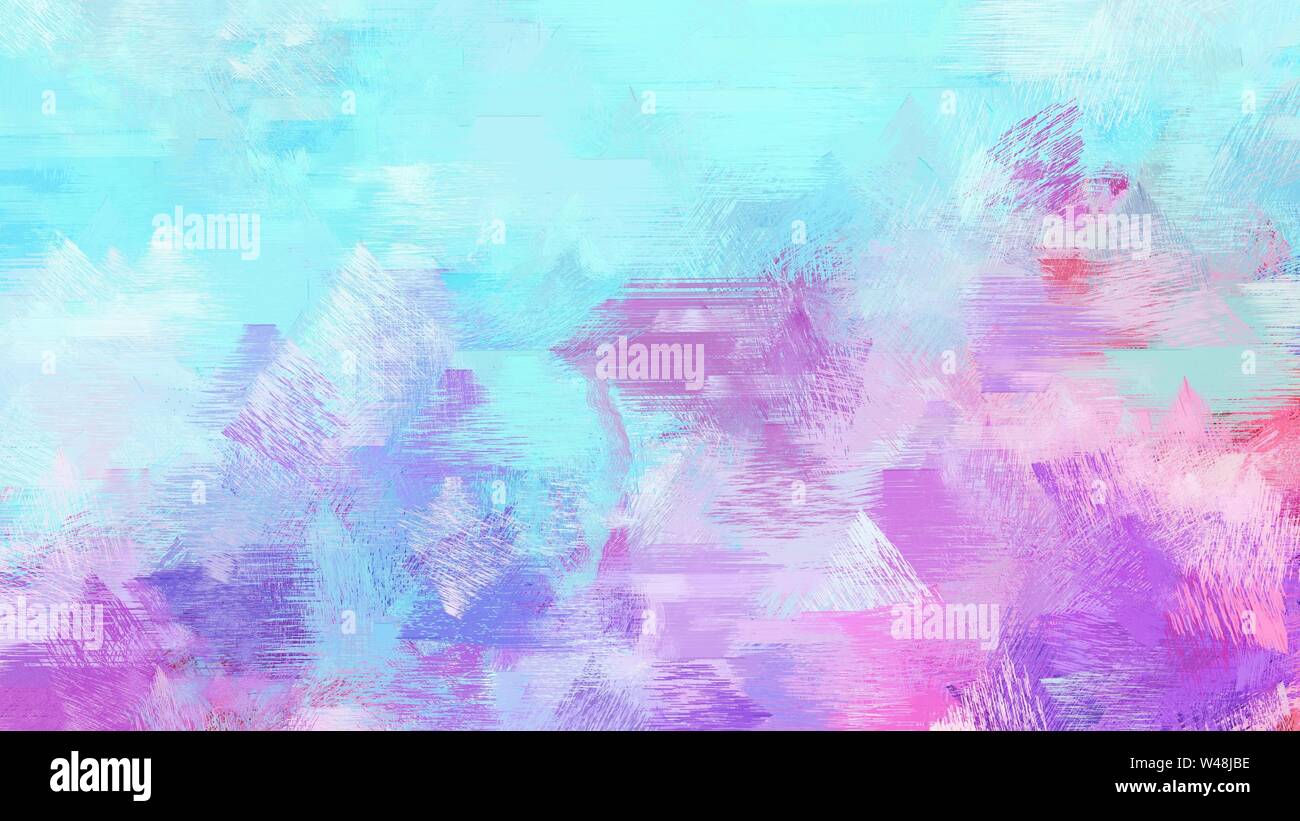 brush painted background with light blue, powder blue and medium orchid ...