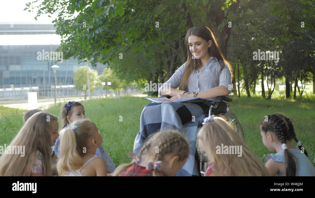 Disabled child school reading hi-res stock photography and images - Alamy