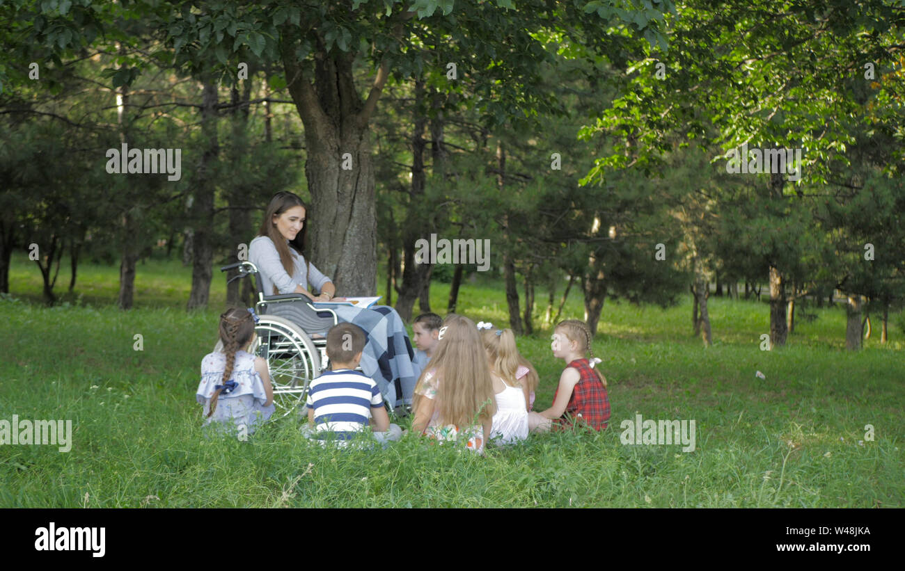 Disabled child school reading hi-res stock photography and images - Alamy