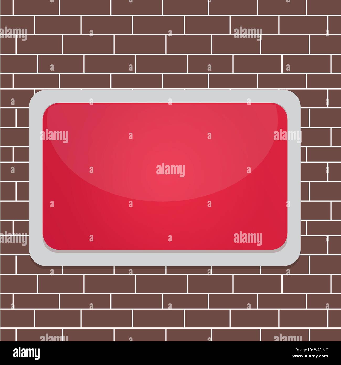 Board rectangle white frame empty blank space fixed color surface plank ...