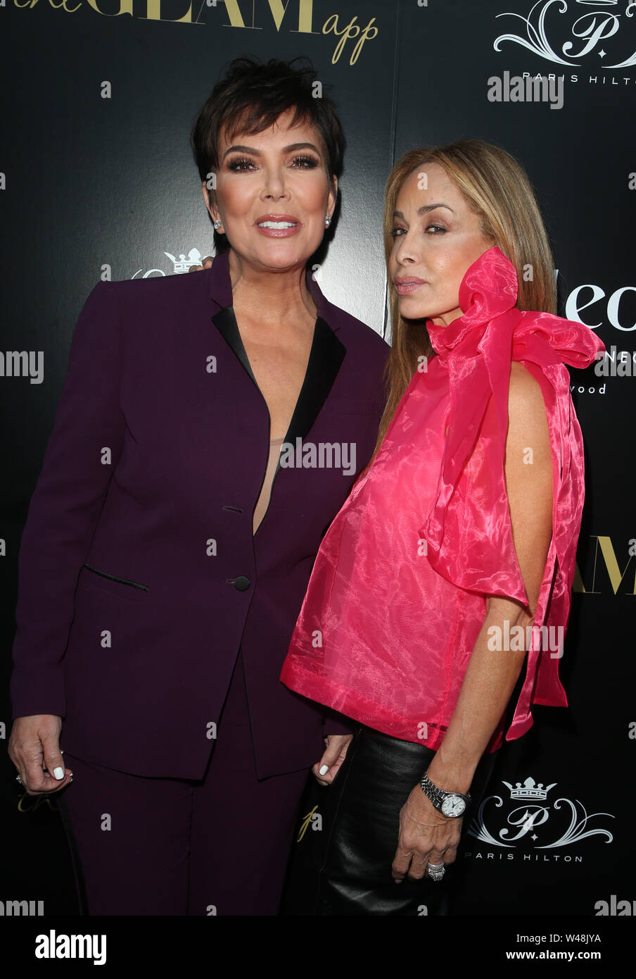 The Glam App Celebration Event Featuring: Kris Jenner, Faye Resnick ...