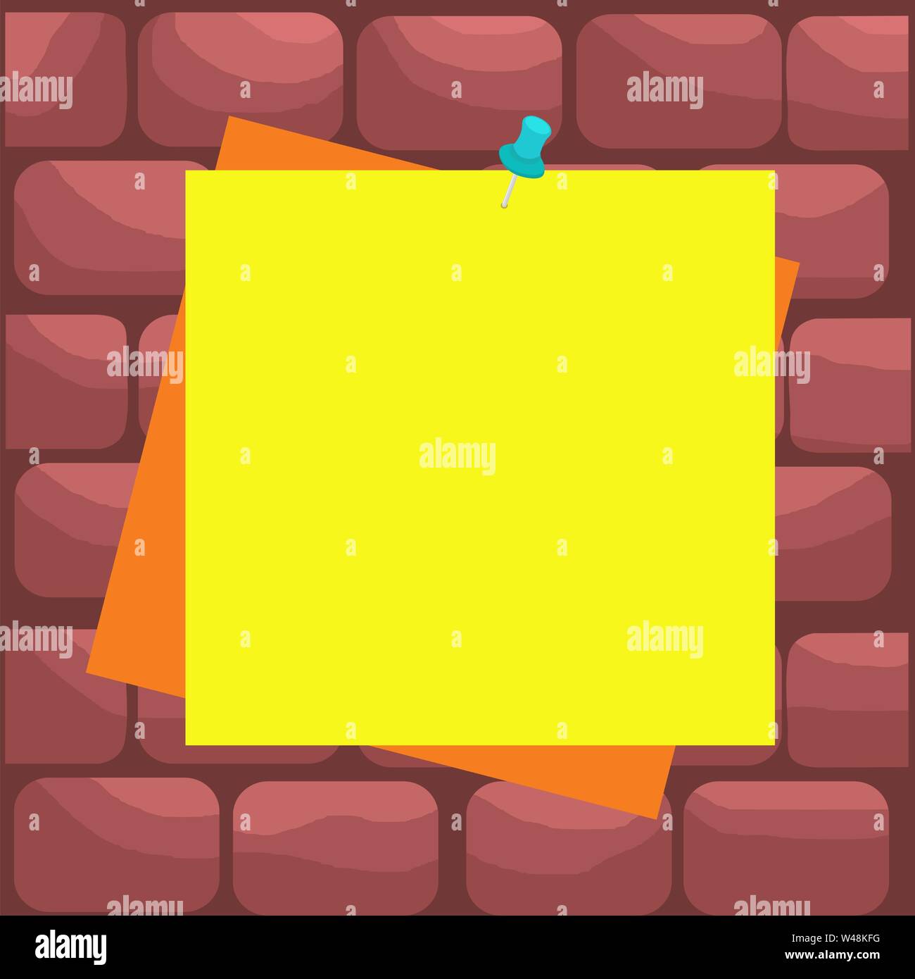 Reminder color background thumbtack tack memo attached office pin ...