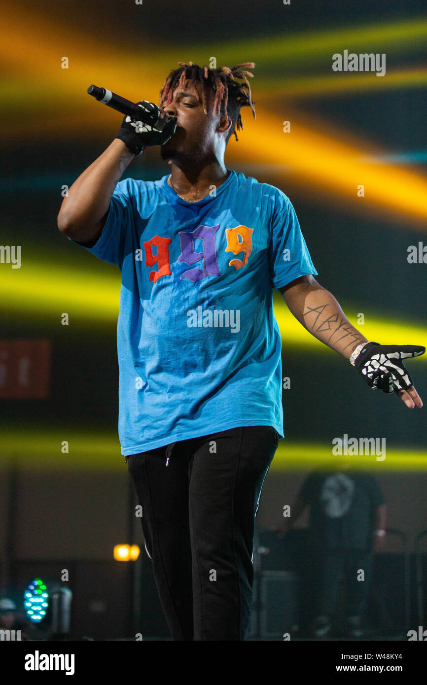 July 20, 2019 - Twin Lakes, Wisconsin, U.S - JUICE WRLD (JARAD HIGGINS) during ComplexCon at ...