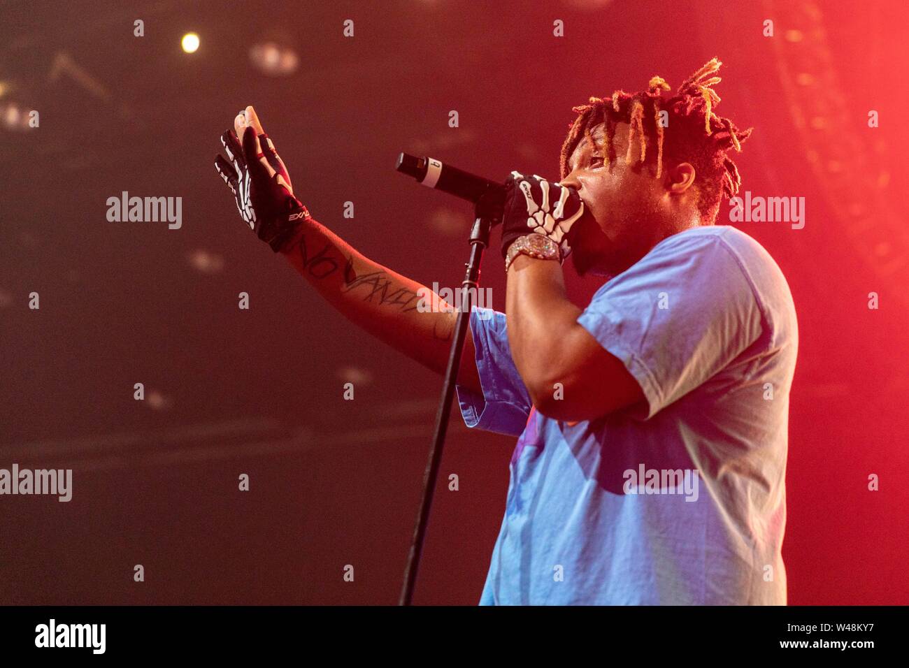 July 20, 2019 - Twin Lakes, Wisconsin, U.S - JUICE WRLD (JARAD HIGGINS) during ComplexCon at ...