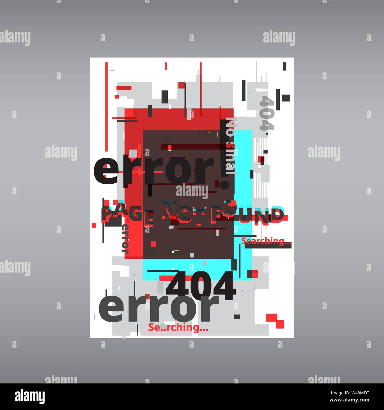 Photo distortion Stock Vector Images - Alamy