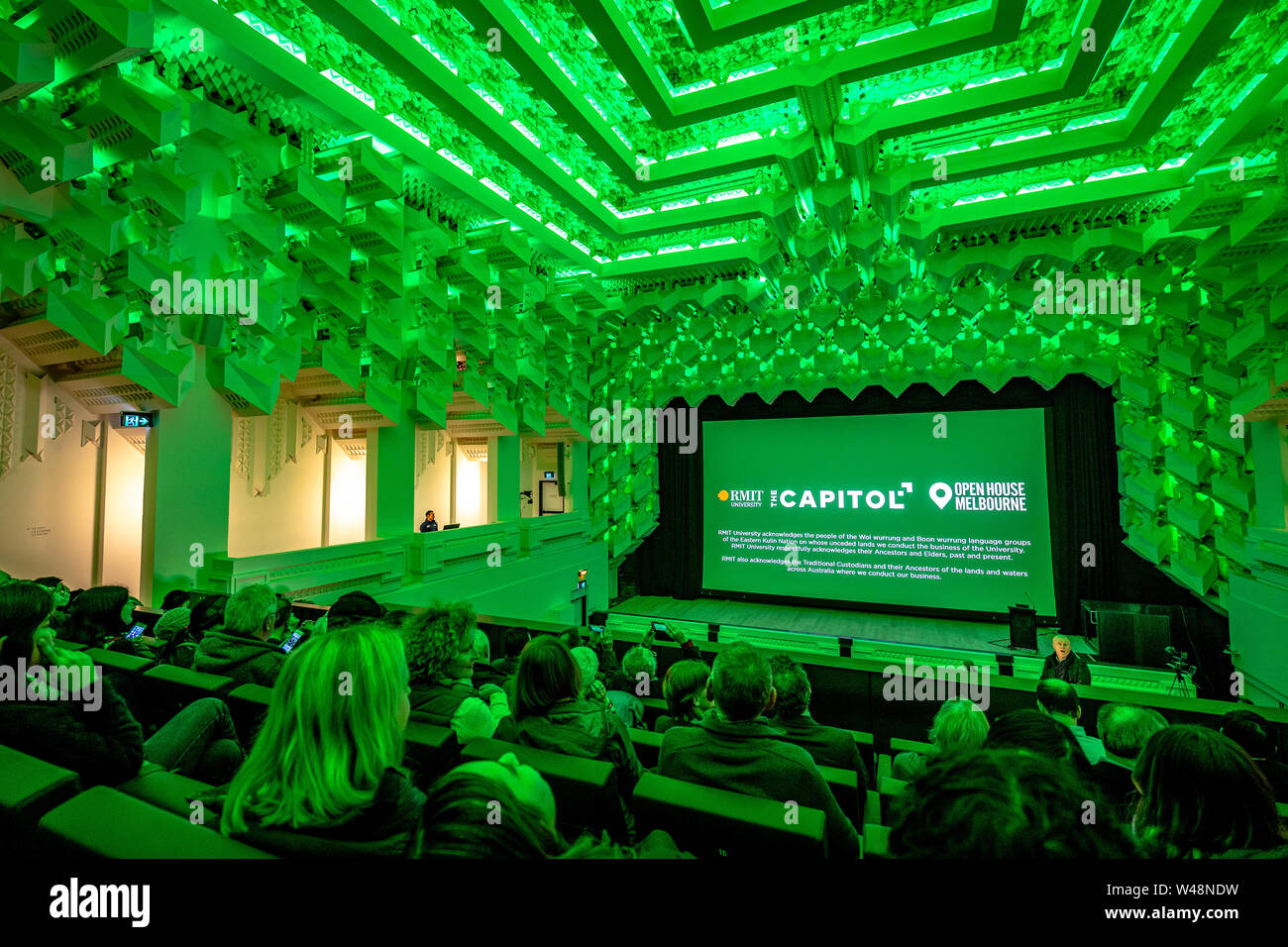 Melbourne, Australia - Newly restored Capitol theatre Stock Photo - Alamy
