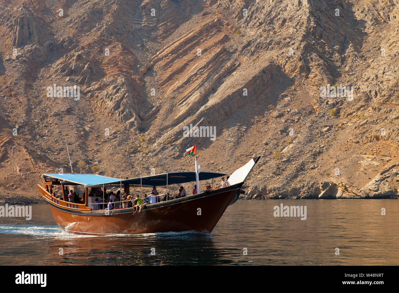Península de Musandam, Oman, Golfo Pérsico Stock Photo - Alamy