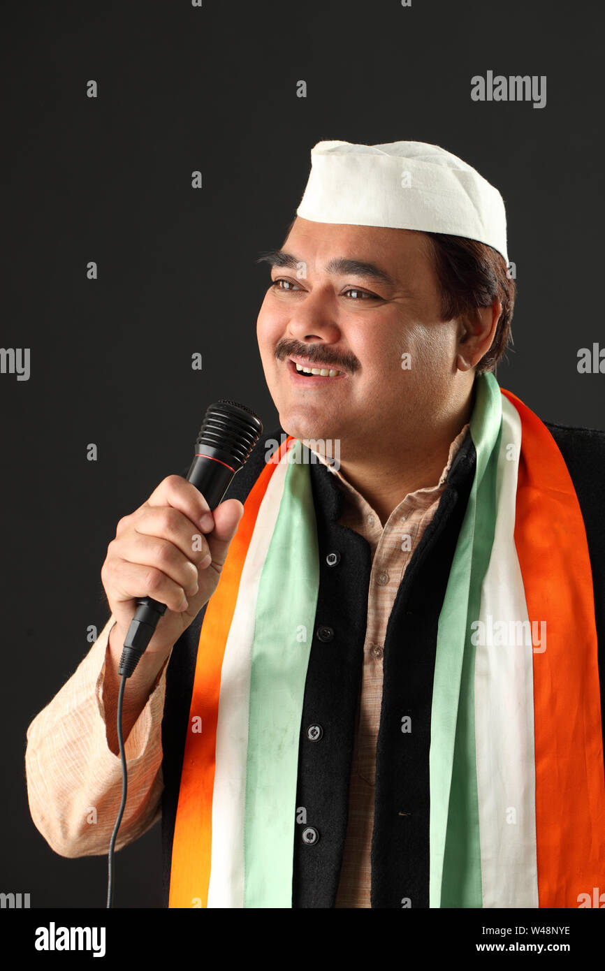 Indian politician party symbol hi-res stock photography and images - Alamy