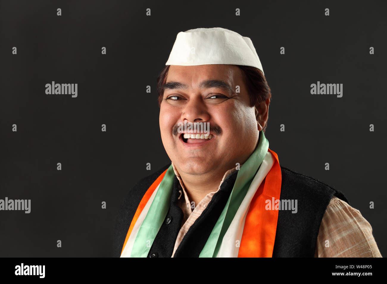 Portrait of a politician smiling Stock Photo - Alamy