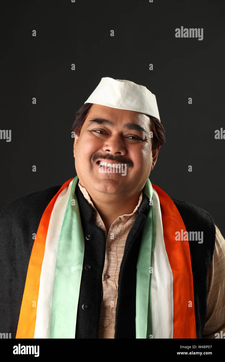 Portrait of a politician smiling Stock Photo - Alamy