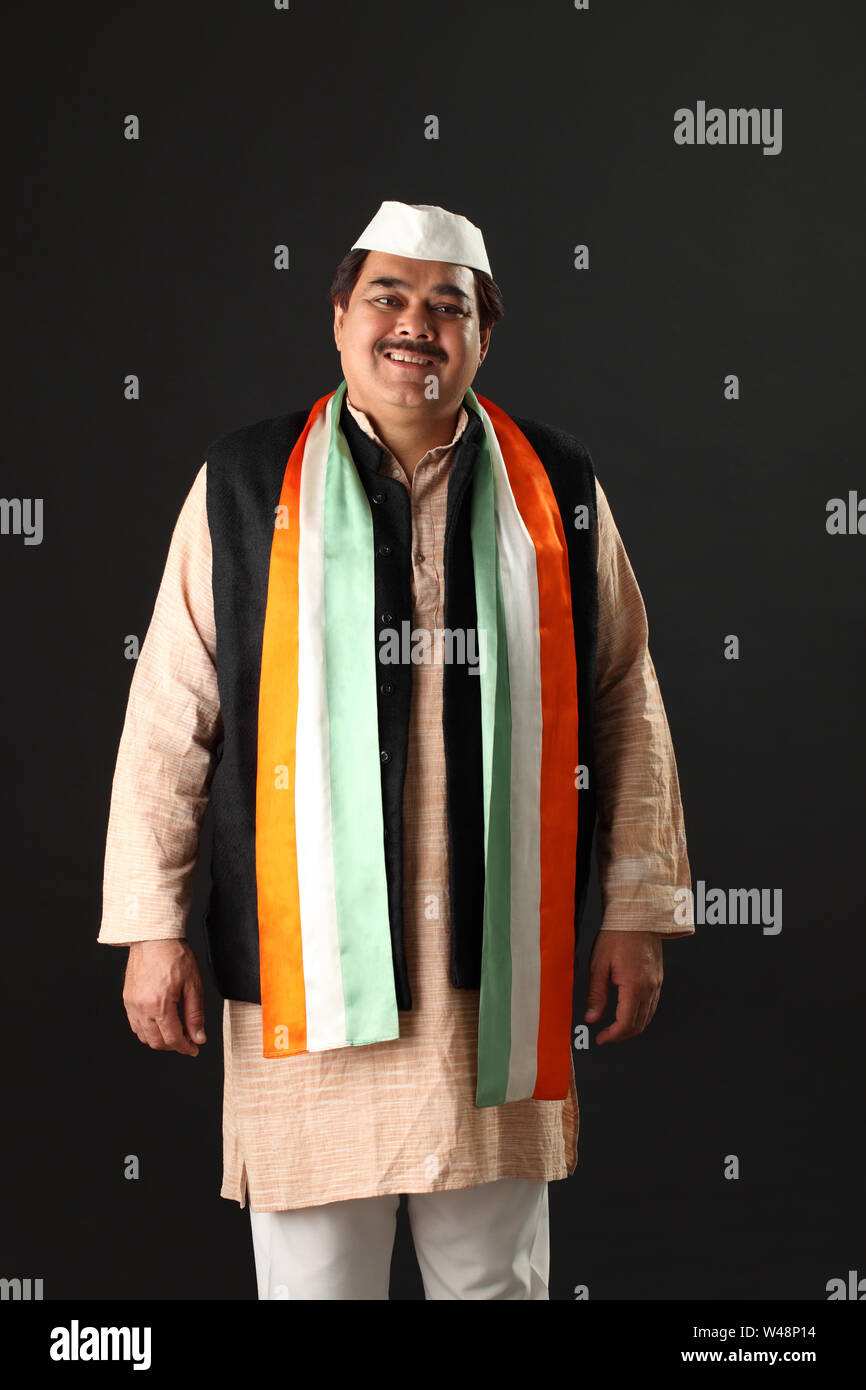 Portrait of a politician smiling Stock Photo - Alamy