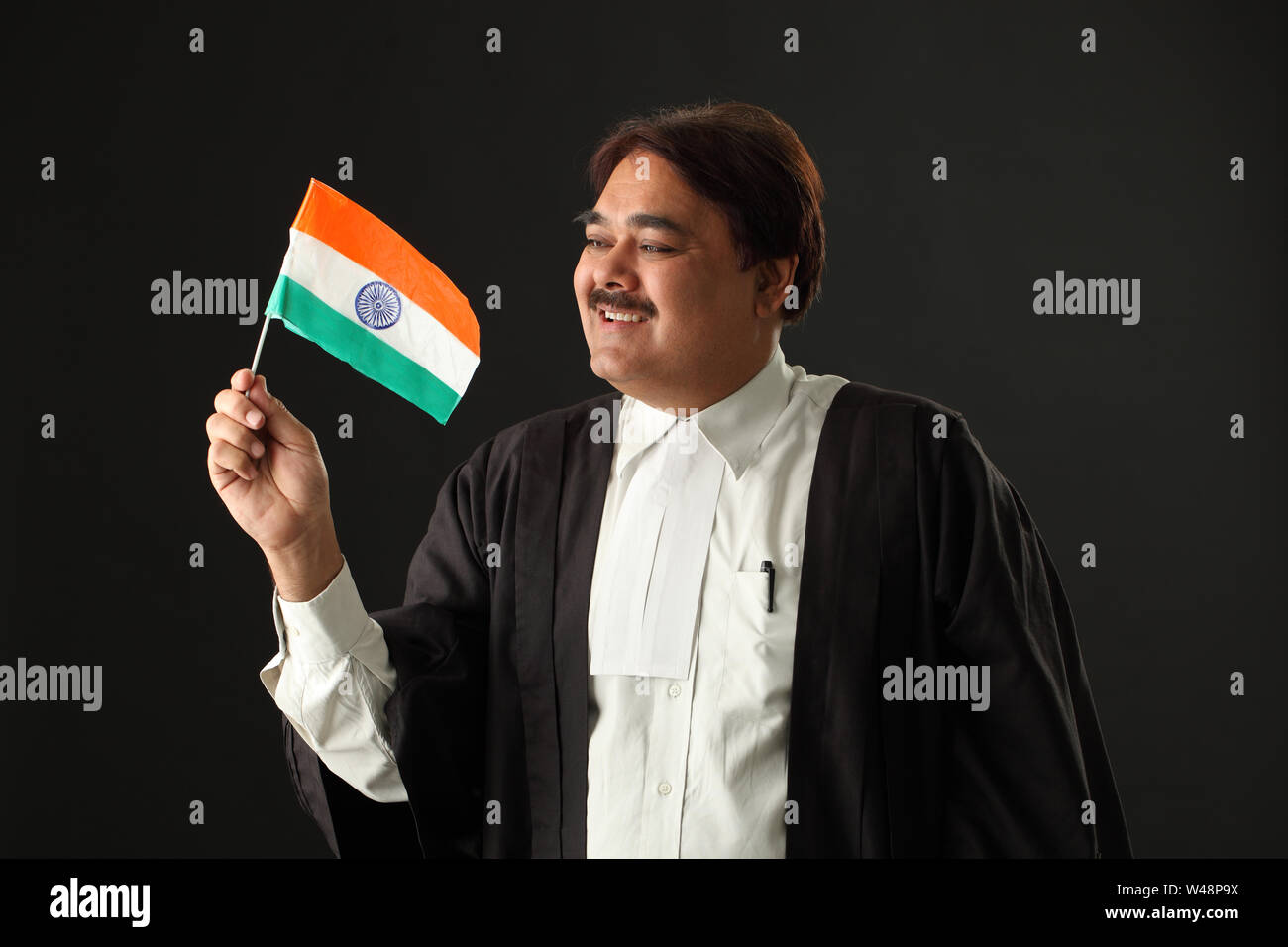 Indian barrister hi-res stock photography and images - Alamy