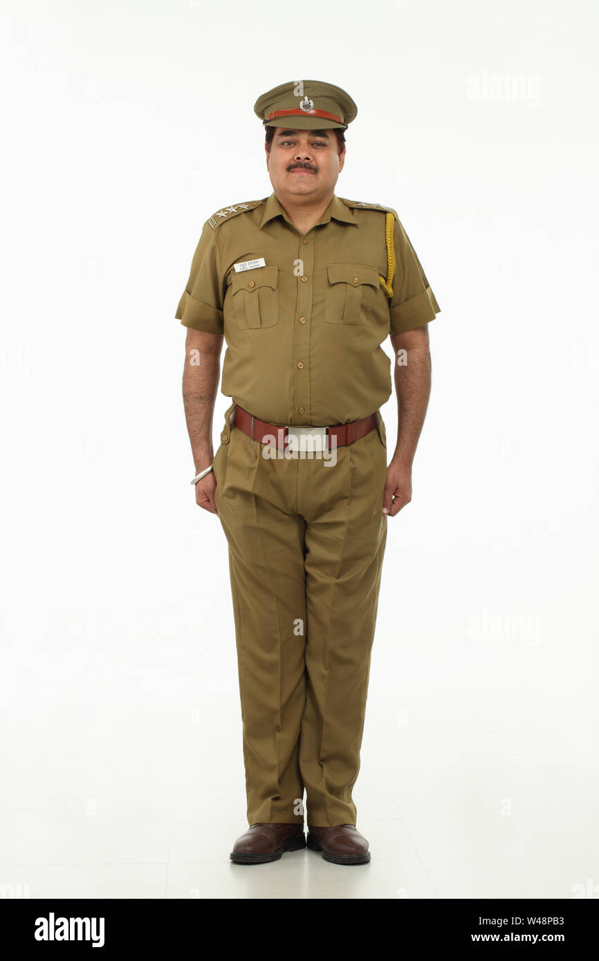 India police inspector hi-res stock photography and images - Alamy