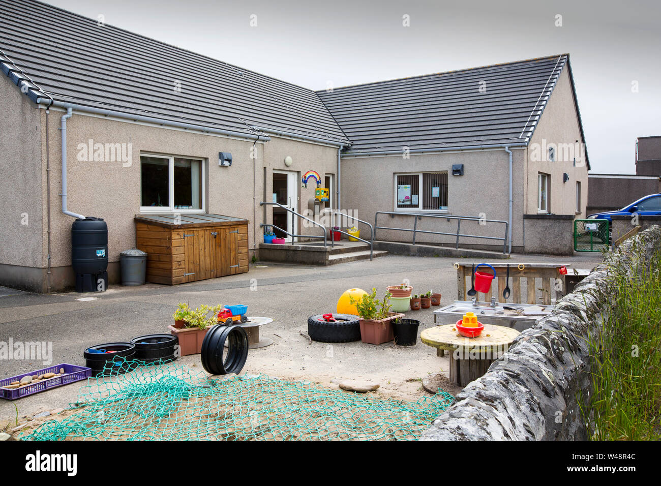 The school on Rousay, Orkney, Scotland, UK Stock Photo - Alamy