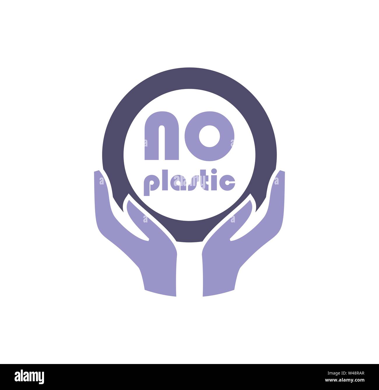 Plastic related icon on background for graphic and web design. Simple ...