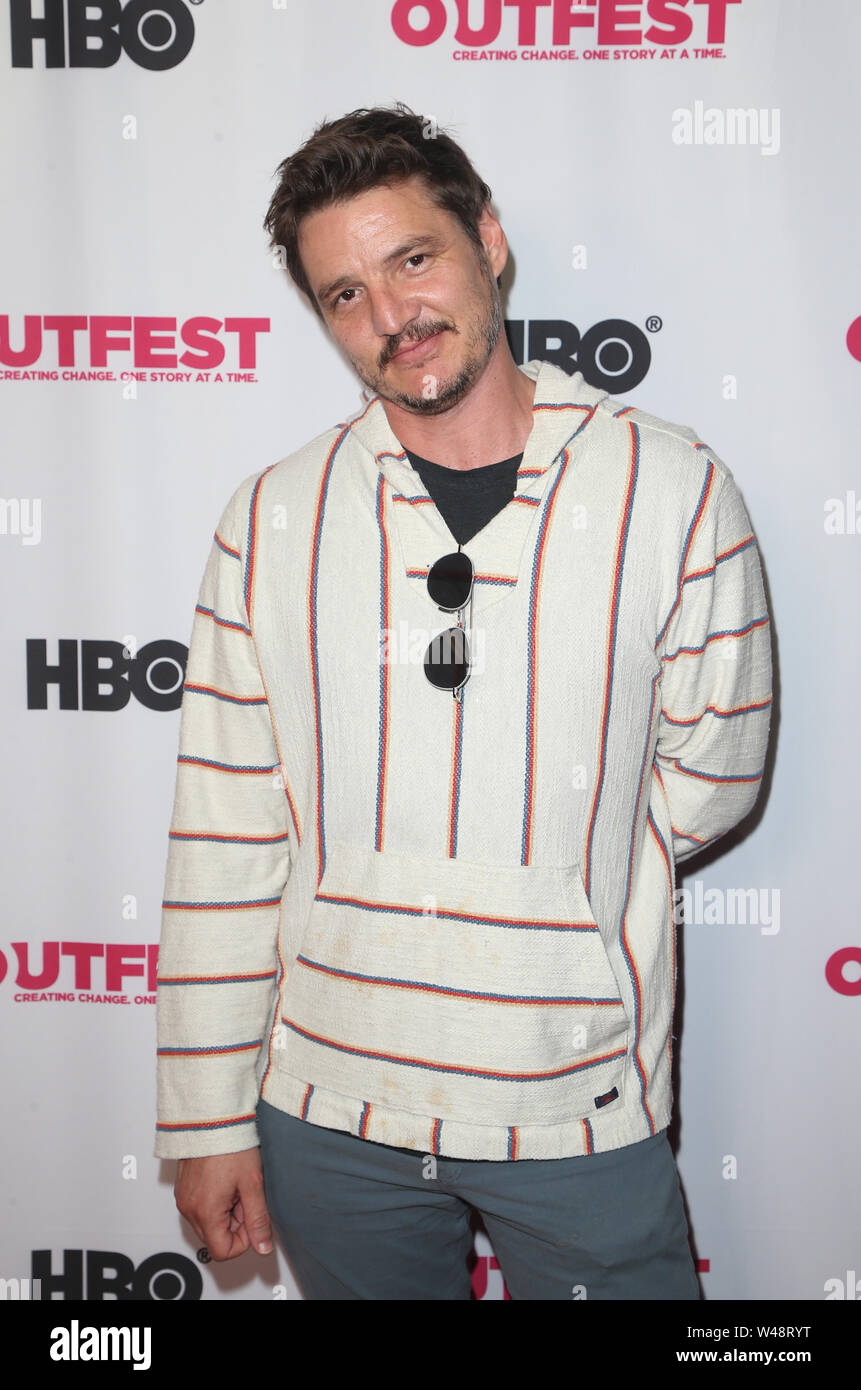 Hollywood, Ca, USA. 20th July, 2019. Pedro Pascal, at the 2019 Outfest ...