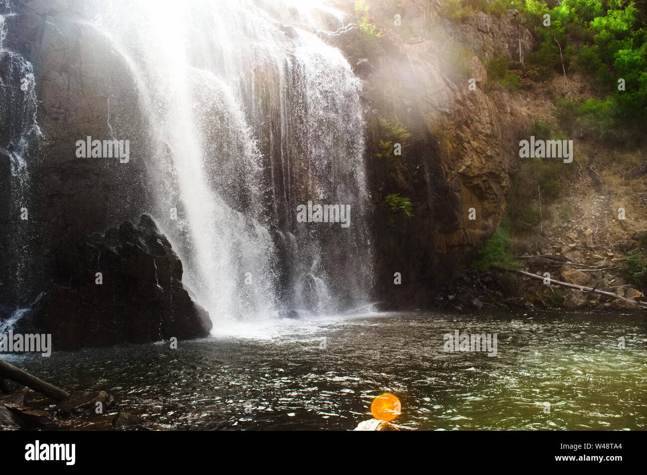 mackenzie falls in the grampians national park australia Stock Photo ...