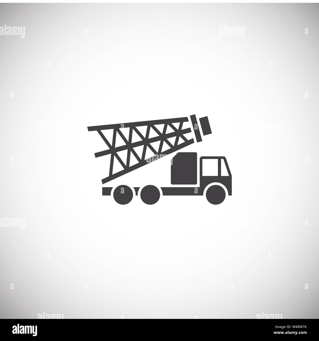 Oil rig related icon on background for graphic and web design. Simple ...