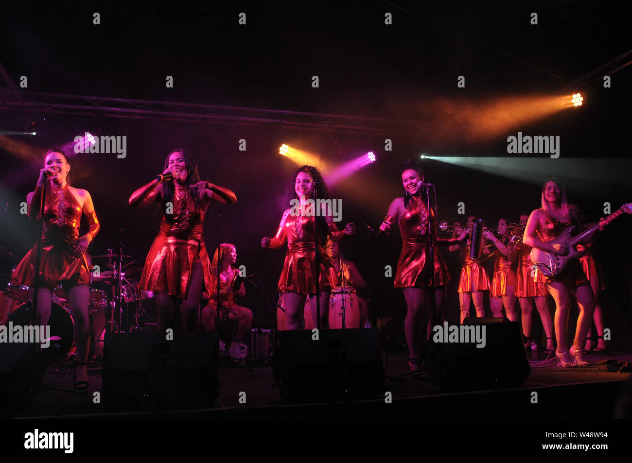 The anacaona female orchestra hi-res stock photography and images - Alamy