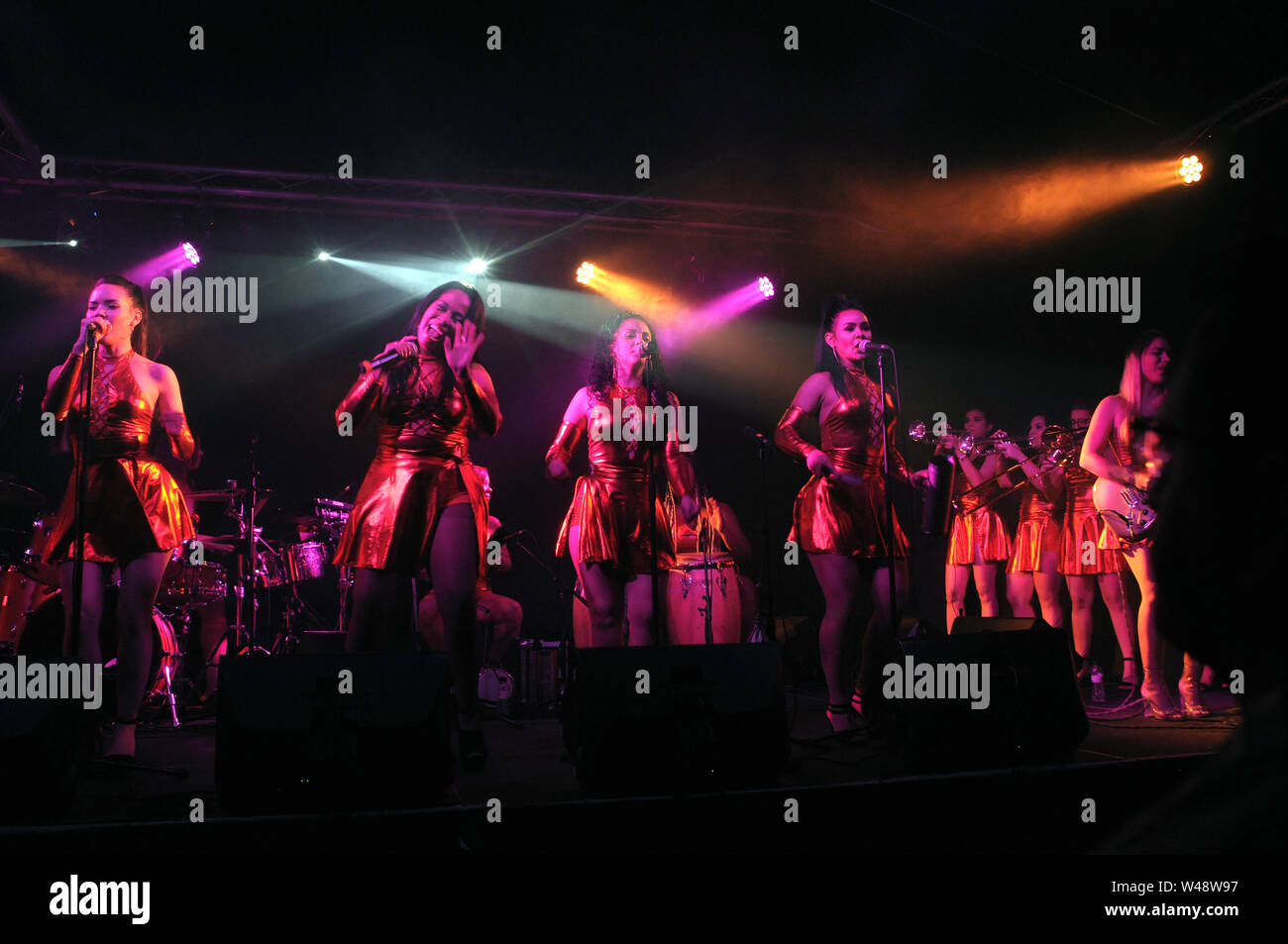 The anacaona female orchestra hi-res stock photography and images - Alamy
