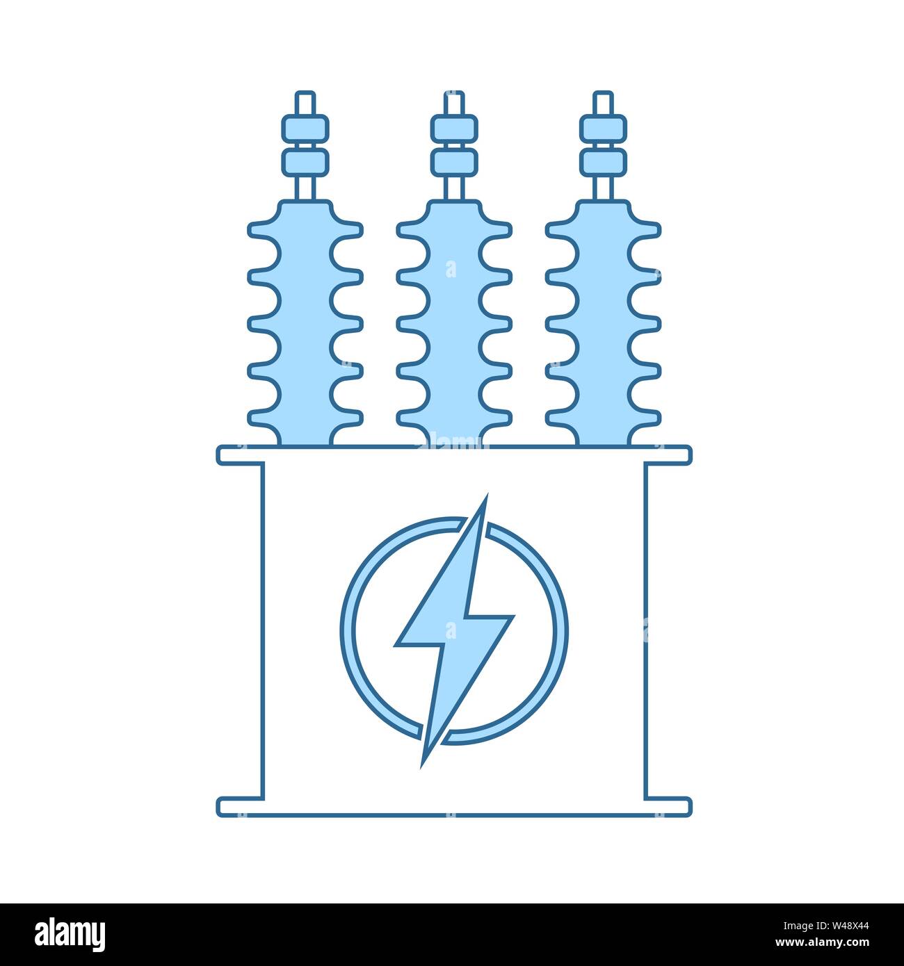 Electrical Transformer Symbol