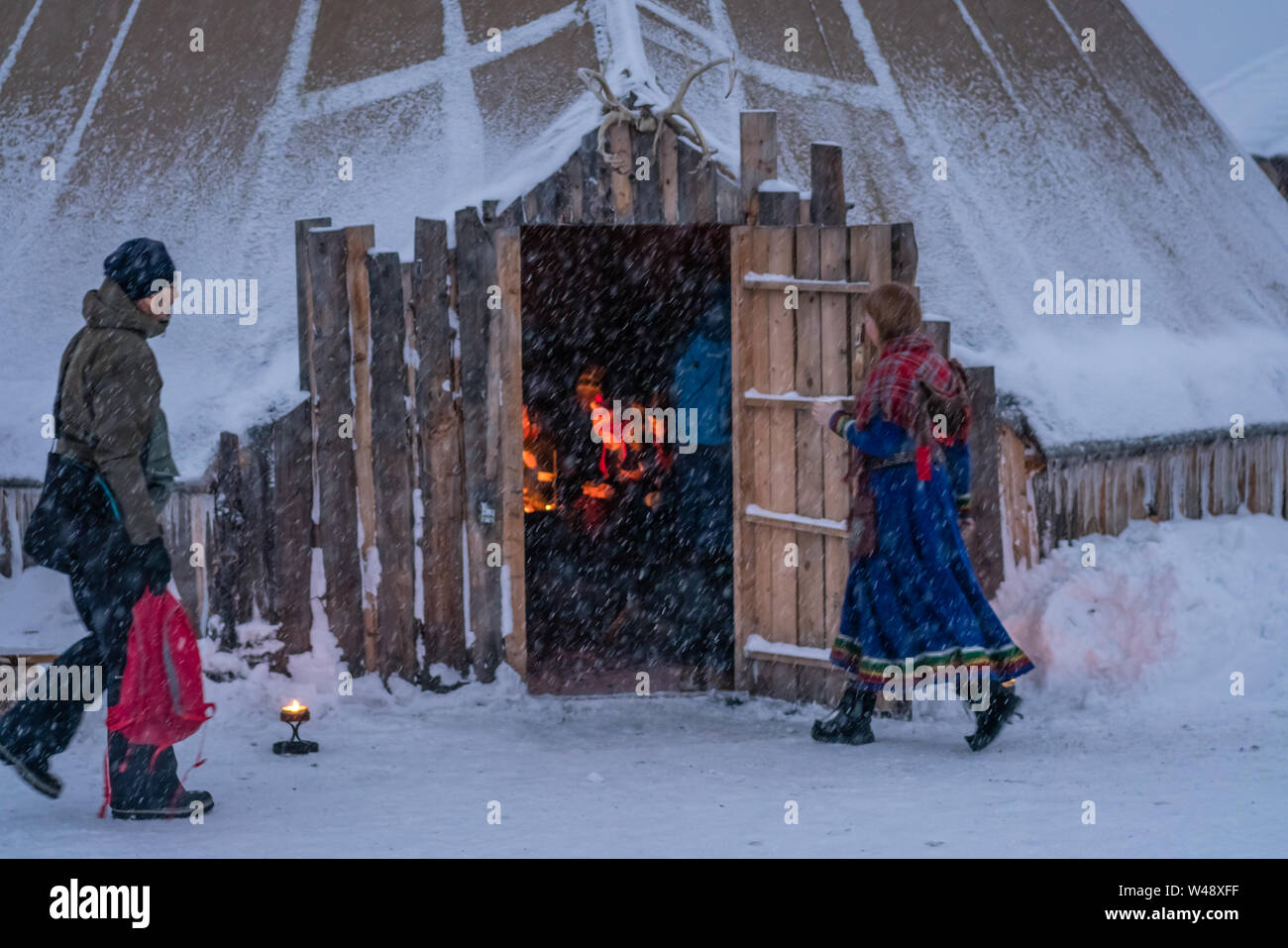 Tent of sami people hi-res stock photography and images - Alamy
