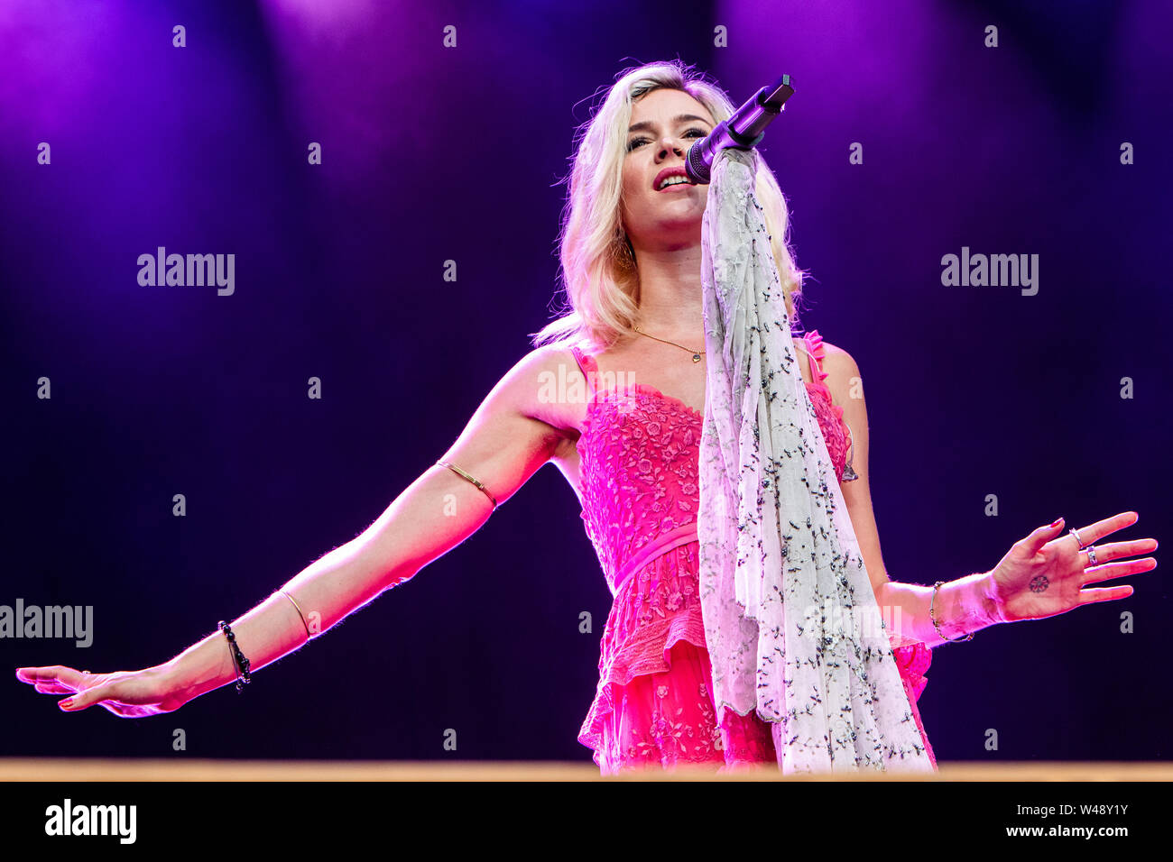 Locarno Switzerland. 20 July 2019. The English singer/songwriter and ...