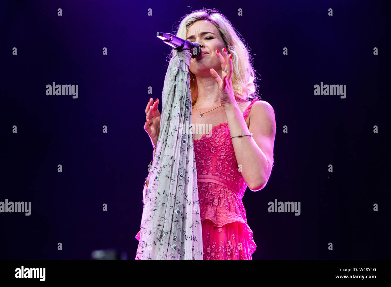 Locarno Switzerland. 20 July 2019. The English singer/songwriter and ...