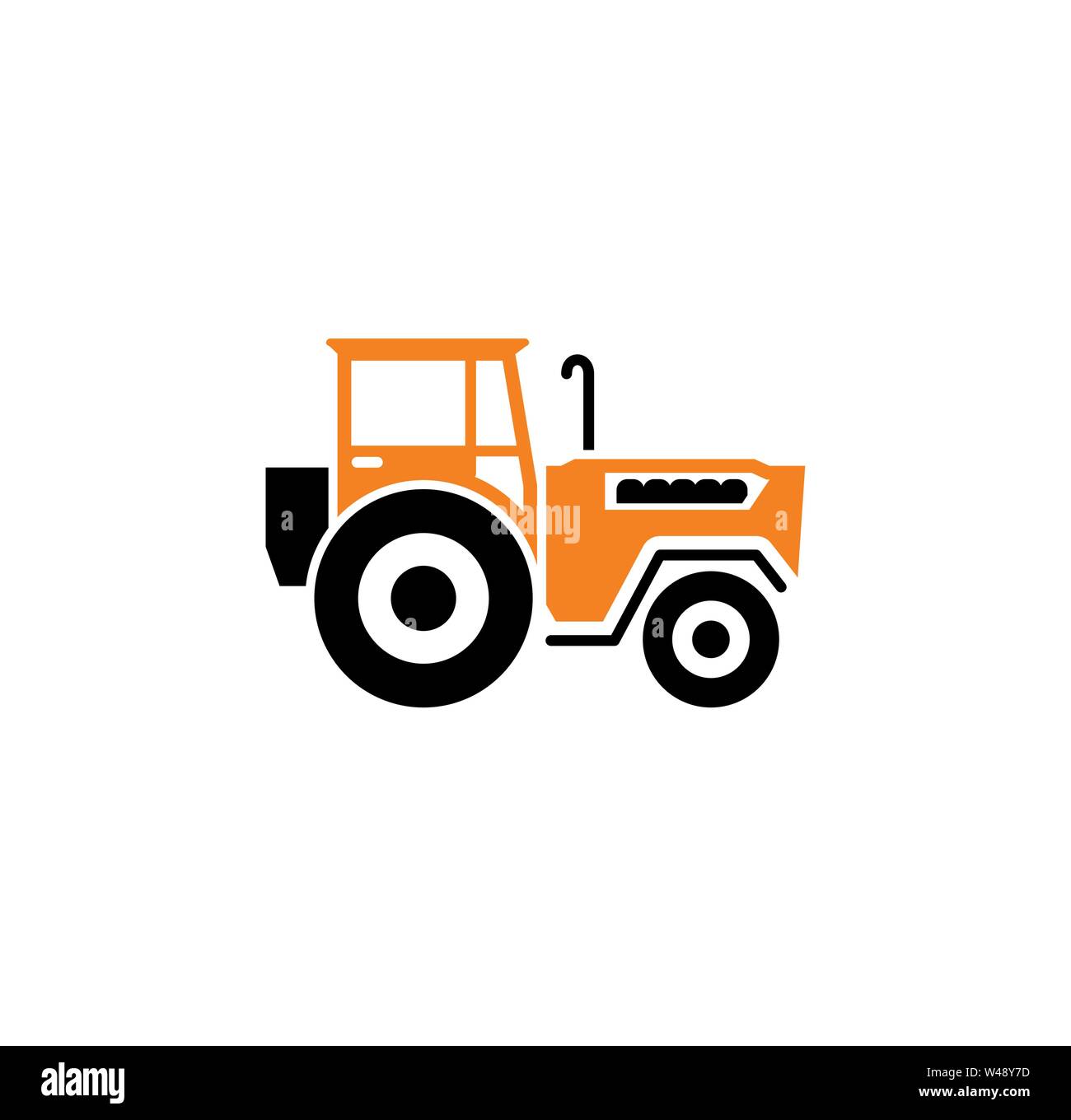 Heavy vehicle related icon on background for graphic and web design ...